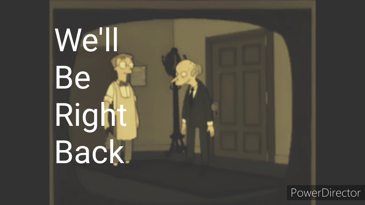 Burns & Smithers Excellent Show, Good Job - YouTube