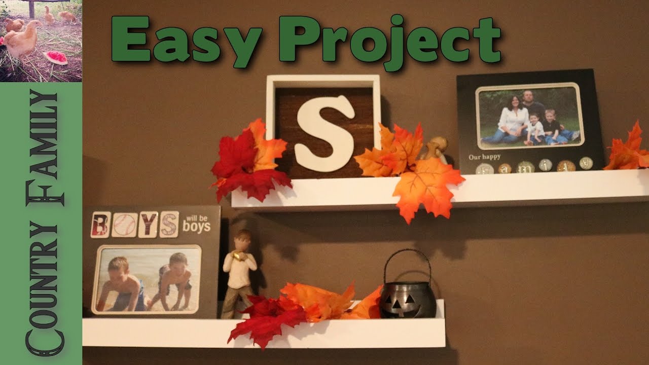 Pallet Wood Shadow Box - YouTube