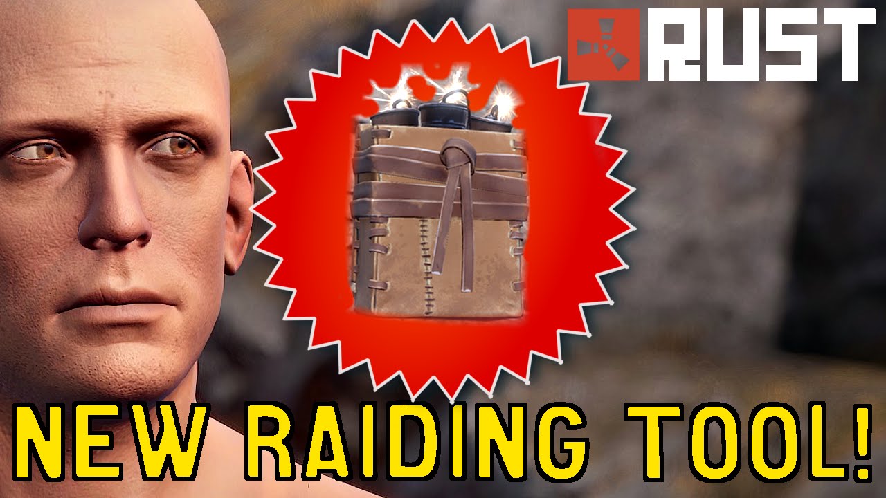 Rust - NEW RAIDING TOOL! The Satchel Charge • UPDATE TIME - YouTube