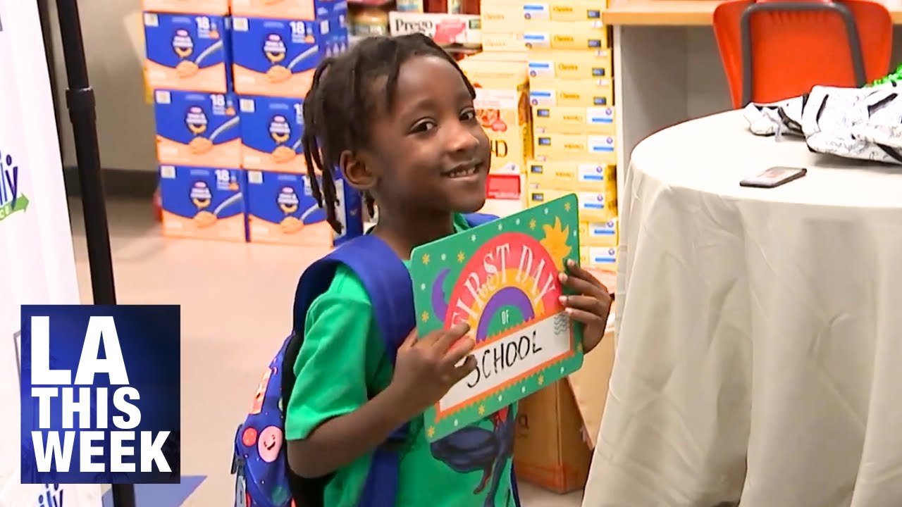 Back to School at Koreatown Family Source Center - YouTube