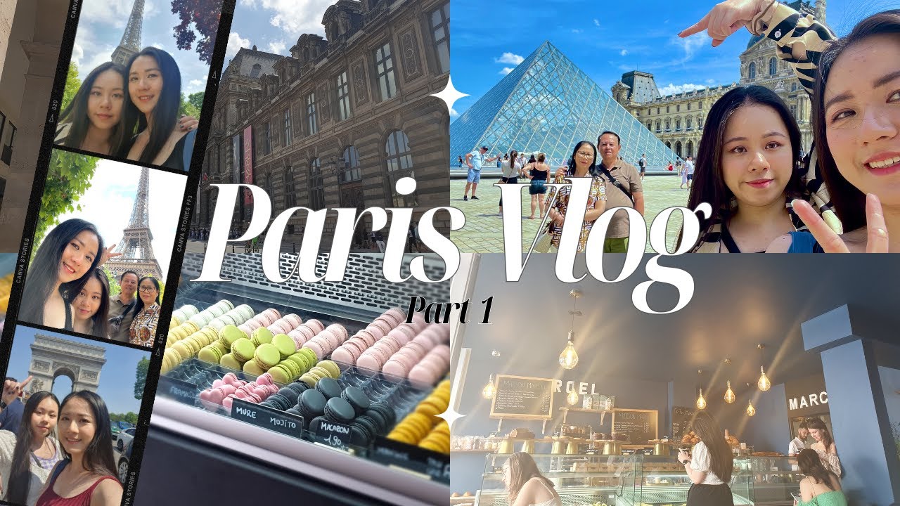 Paris 2023 Vlog - Part 1 [ដំណើរកំសាន្តនៅប៉ារីស] - YouTube