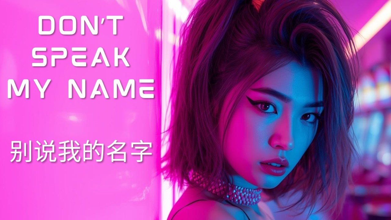 Learn Chinese with Song | Don't Speak My Name | 别说我的名字 | Bilingual 80's ...
