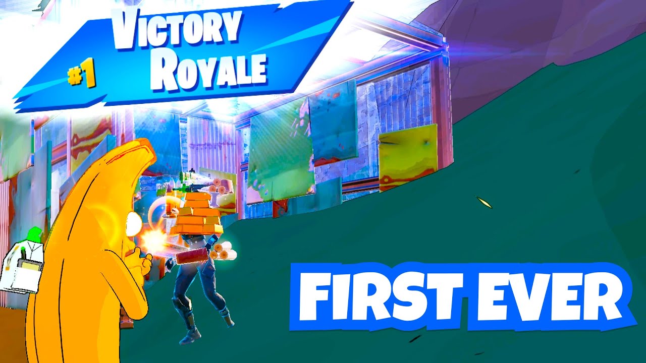 My FIRST EVER Victory Royale! (I Finally Did It!) - YouTube