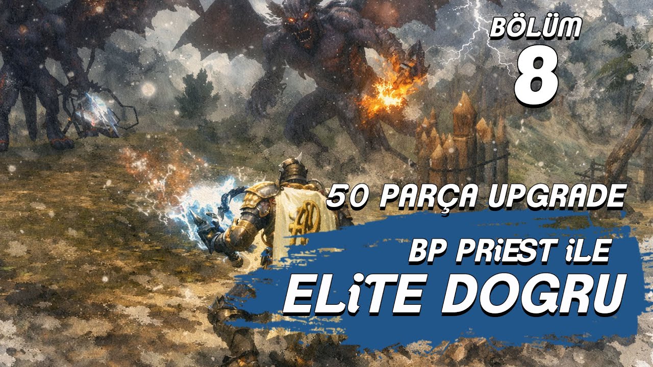 [8]KNİGHT ONLİNE ELİTE DOĞRU / BP PRİEST SERİSİ / 50 PARÇA +7 UPGRADE ...