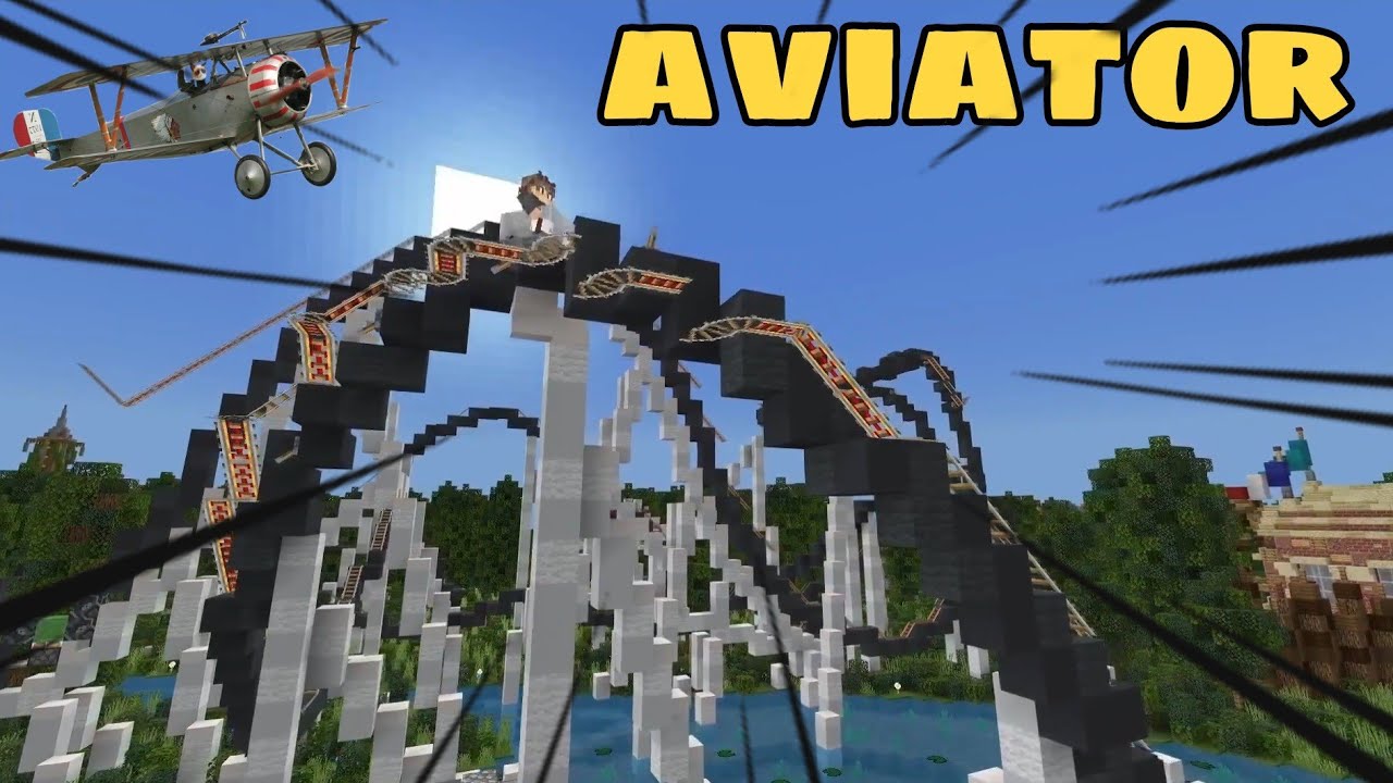 TRAILER : Aviator, Pola Parc Minecraft - YouTube