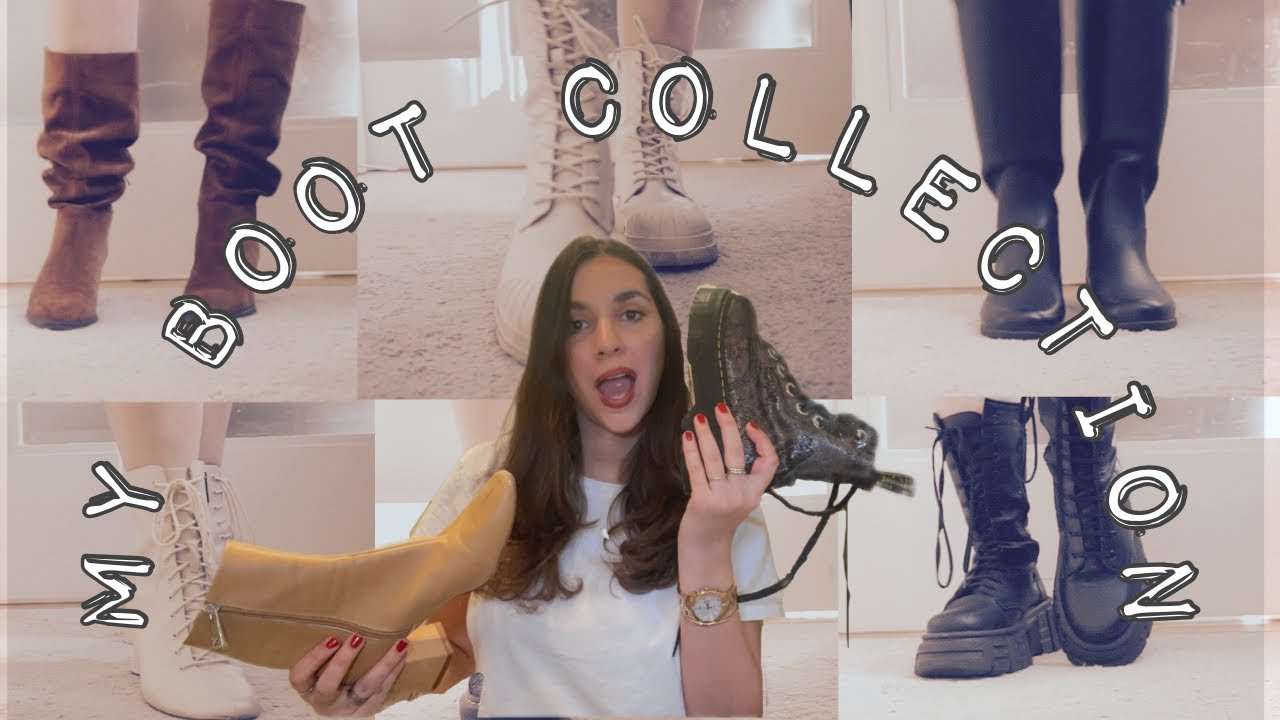 MY BOOT COLLECTION (MOJA KOLEKCIJA CIZAMA) - YouTube