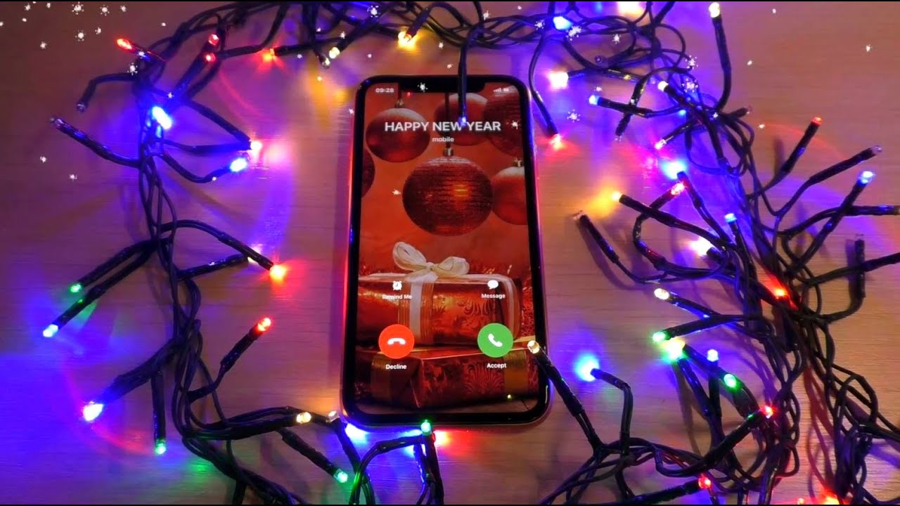 Happy New Year Incoming Call - YouTube