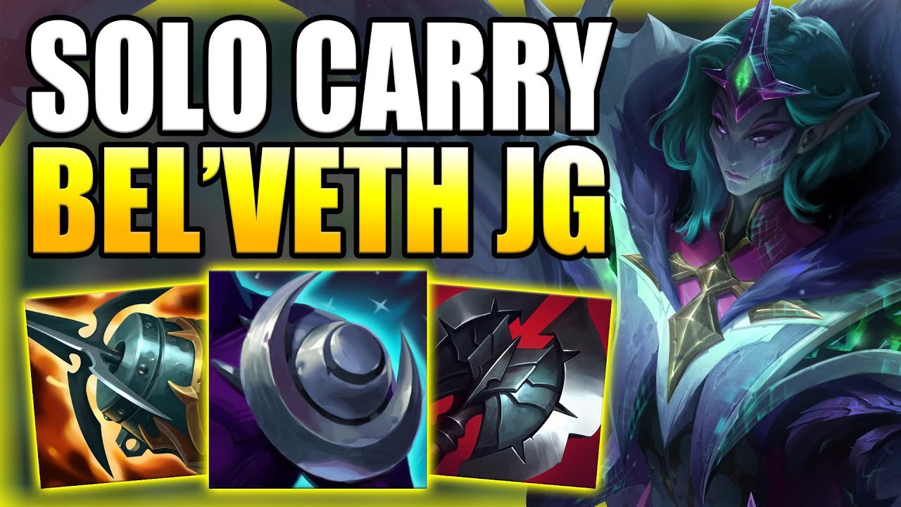 THIS IS HOW BEL'VETH JUNGLE CAN EASILY SOLO CARRY GAMES! - Best Build ...