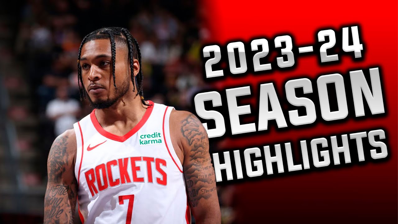 Cam Whitmore 2023-24 FULL Season Highlights | Houston Rockets - YouTube