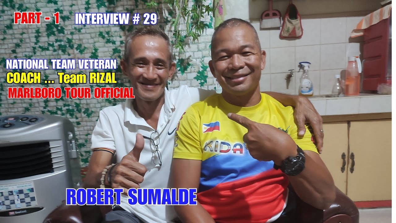Part-1 Interview #29 | ROBERT SUMALDE | NATIONAL TEAM VETERAN | MARLBORO TOUR OFFICIAL - YouTube