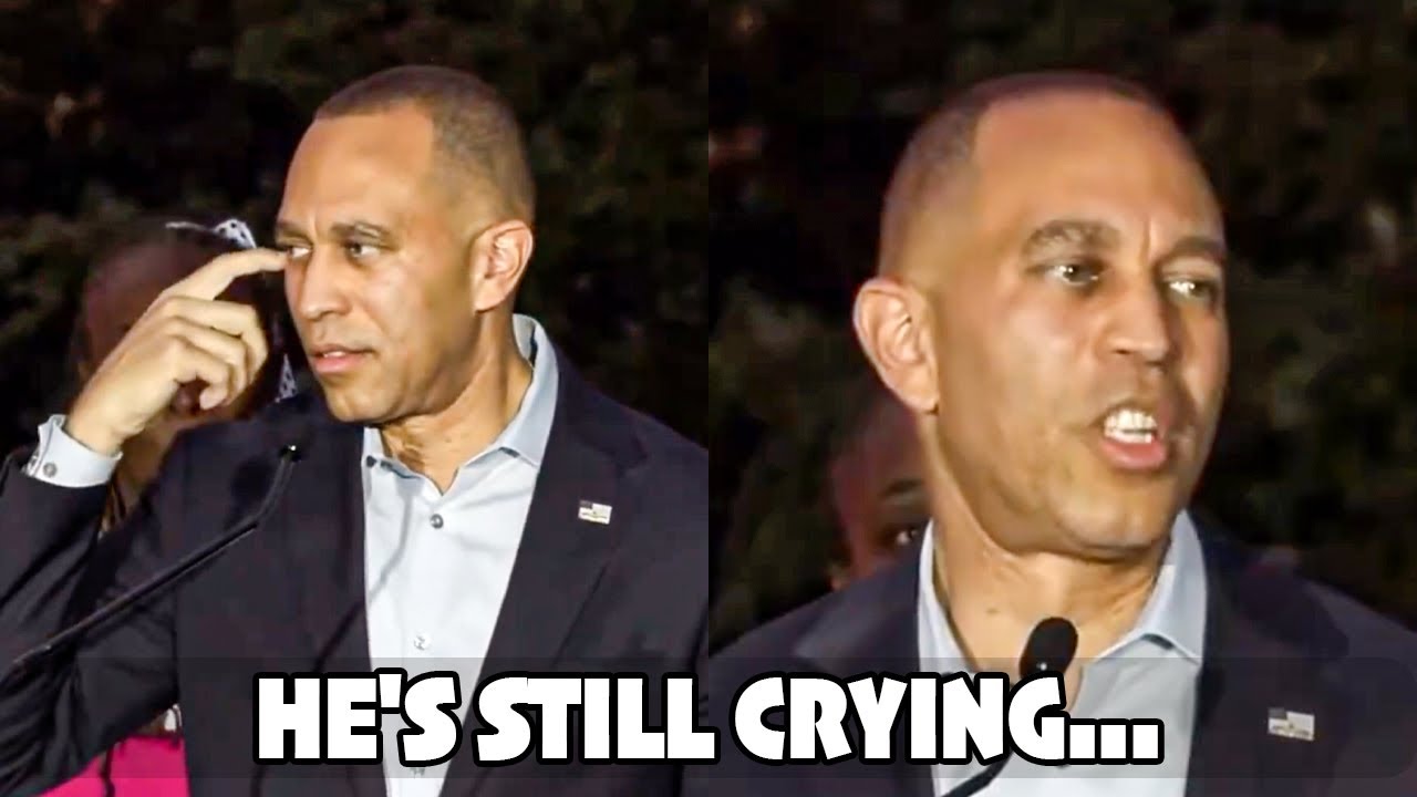 Hakeem Jeffries Hosts Hilarious Rally To Cry Over A Meme About Him ...