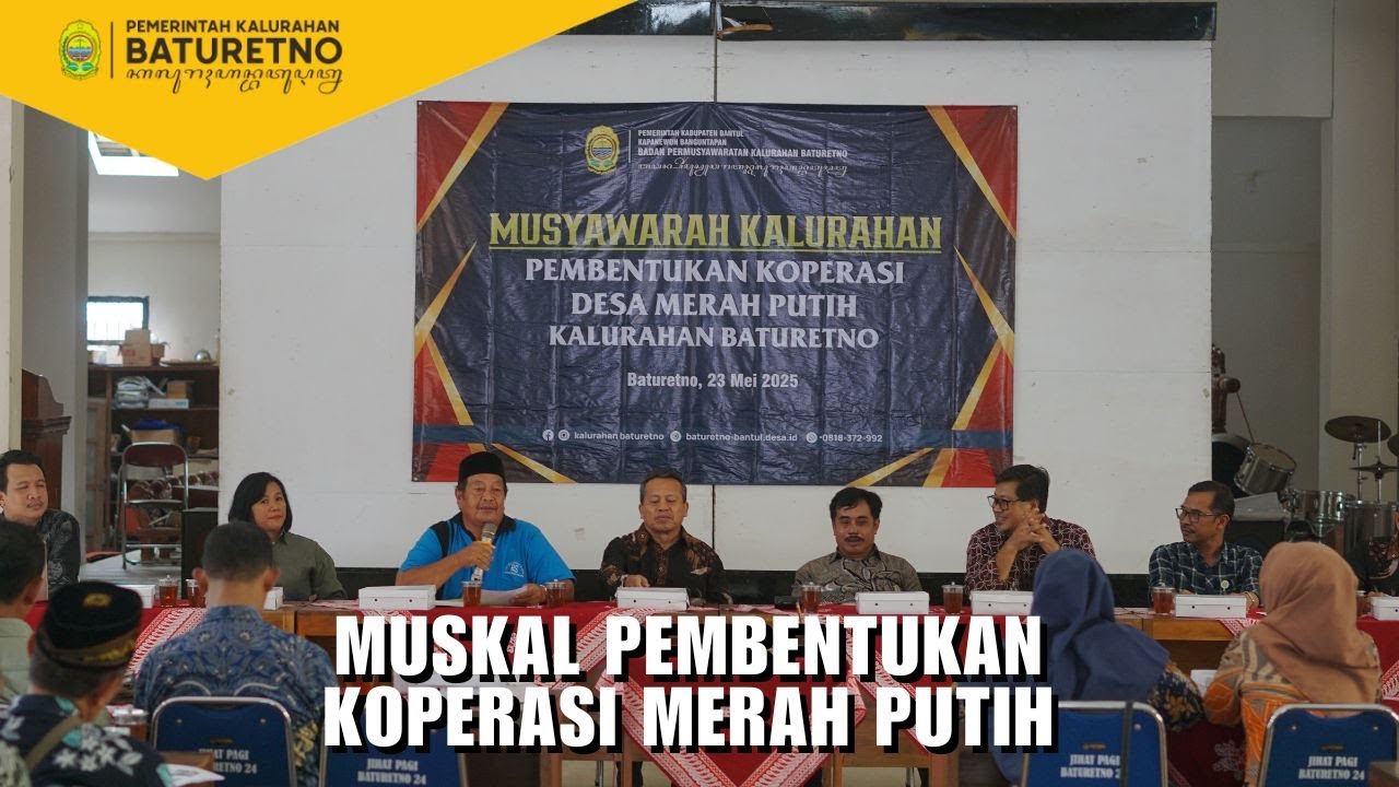 MUSKAL PEMBENTUKAN KOPERASI MERAH PUTIH - YouTube