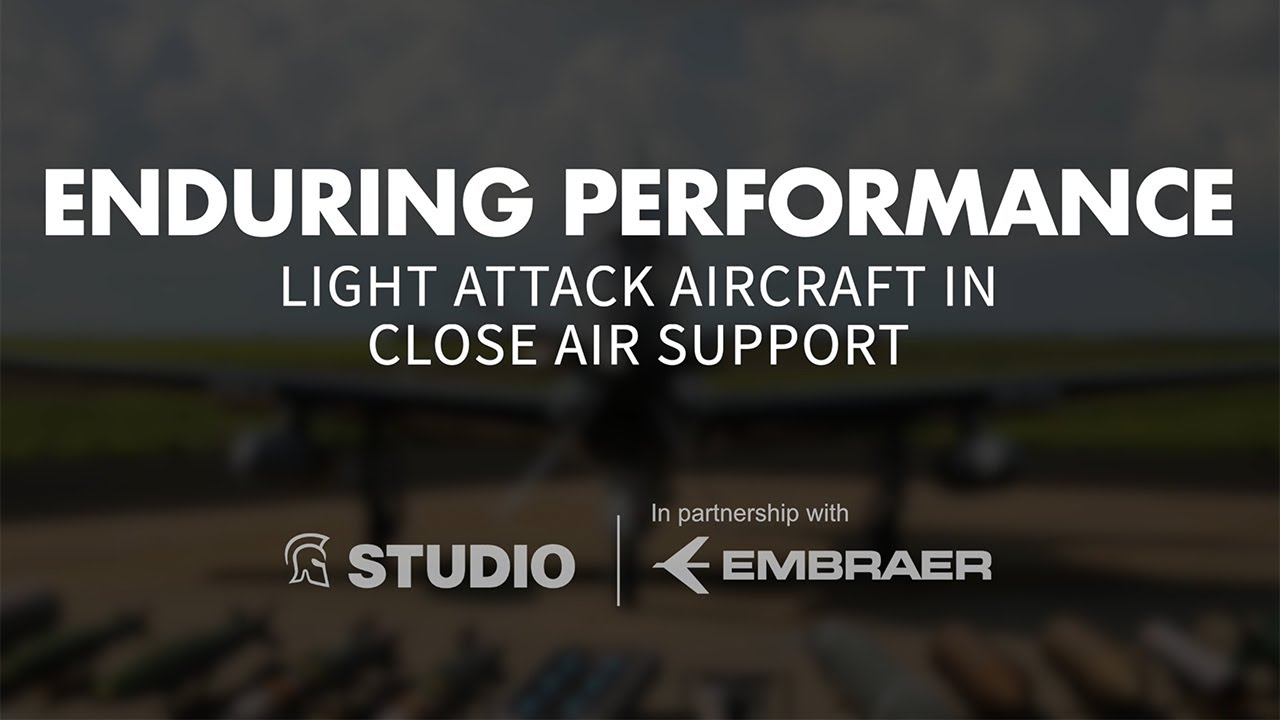 Enduring performance: light attack aircraft in close air support - YouTube