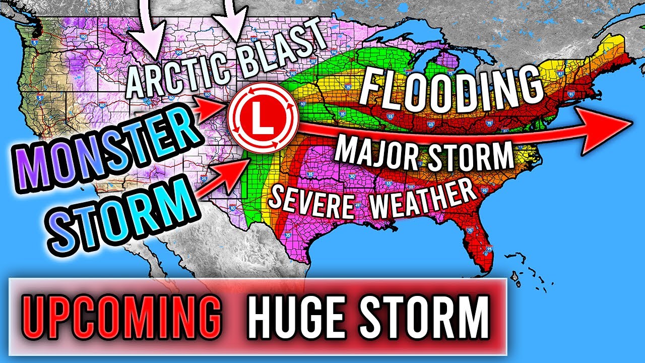 Upcoming Monster Storm.... Severe Weather, Extreme Weather, Flooding ...