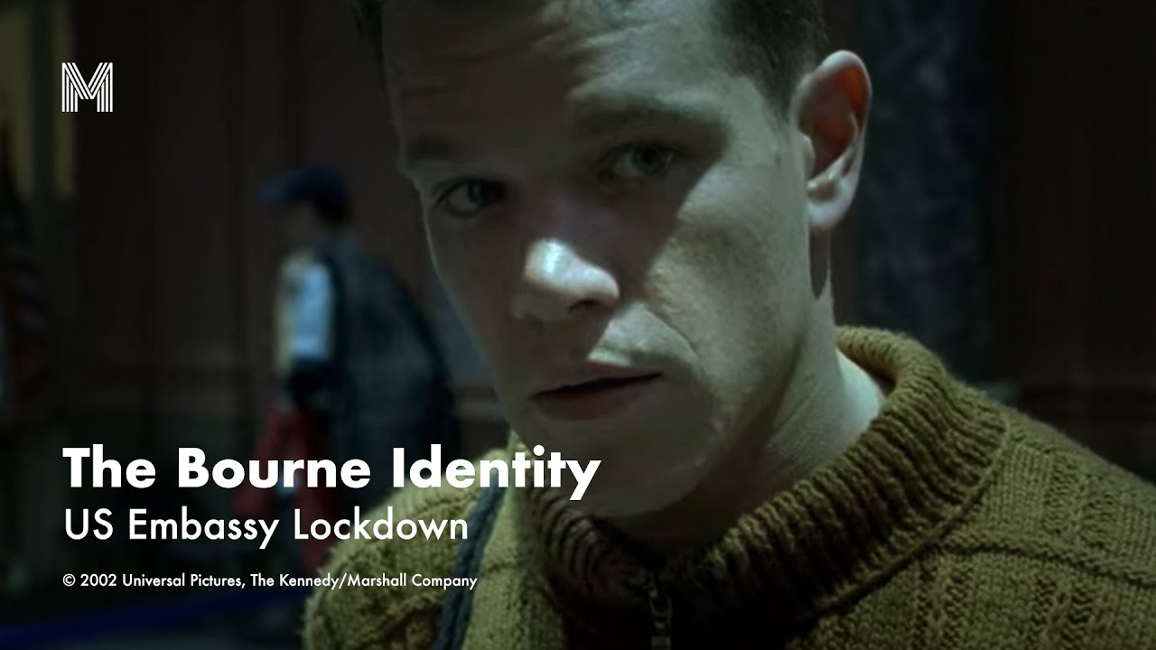 US Embassy Lockdown | The Bourne Identity | Movie Scene - YouTube