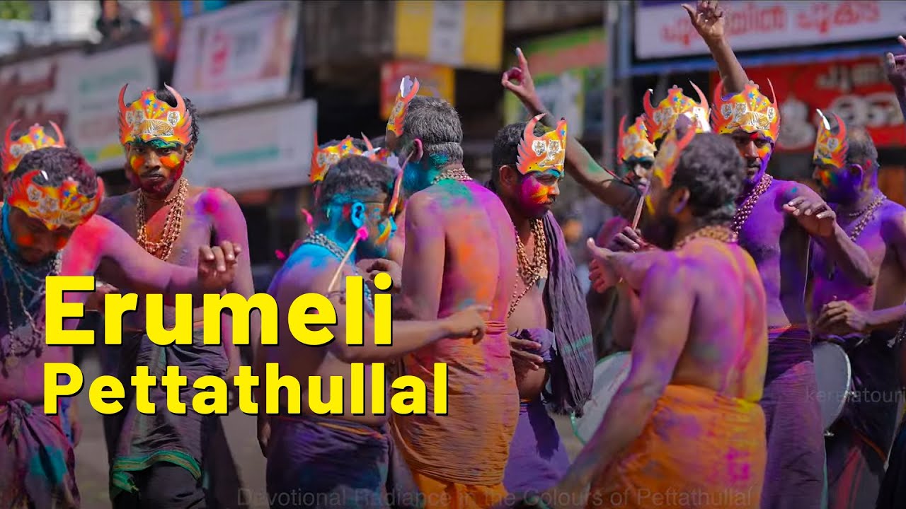 Experience Vibrant Pettathullal Ritual at Erumeli | Legendary ...