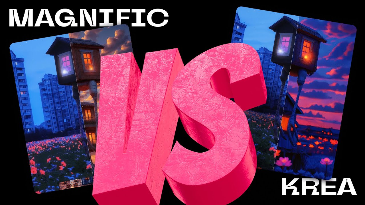 Сравнение — обзор новых функций Relight в Magnific.ai и Scene Transfer ...