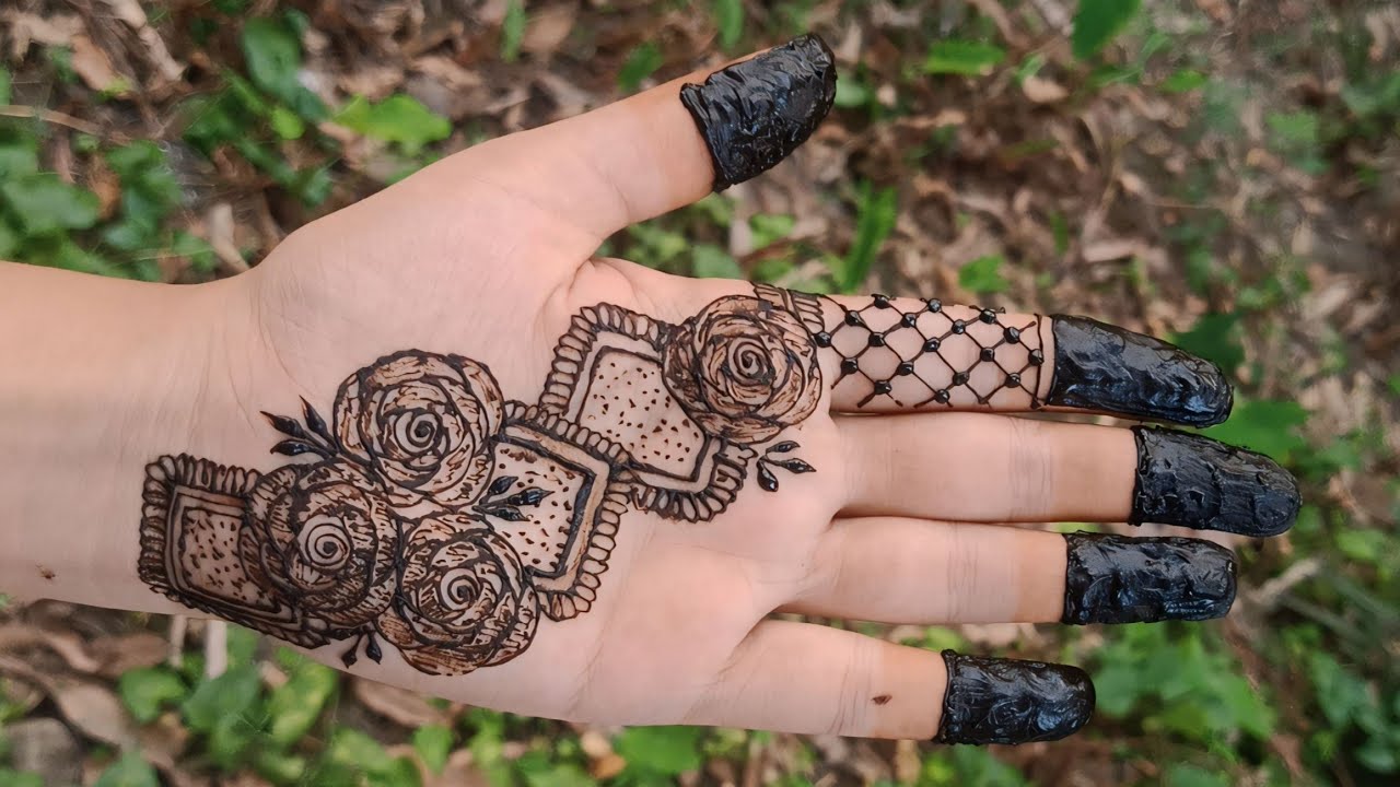 beautiful mahandi design by @SK_Designer 🪄💕😍 #mehandidesign - YouTube