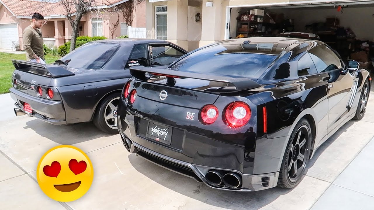 MY R35 GTR VS R32 GTR!! - YouTube