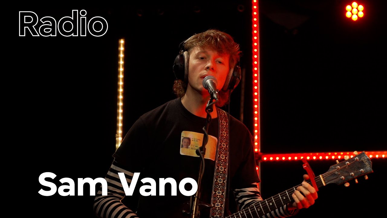 Sam Vano - live at 3voor12 Radio - YouTube