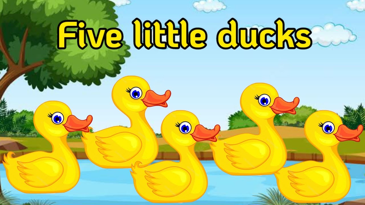 Five little ducks | poem for kids | popular nursery rhymes | ABC ...