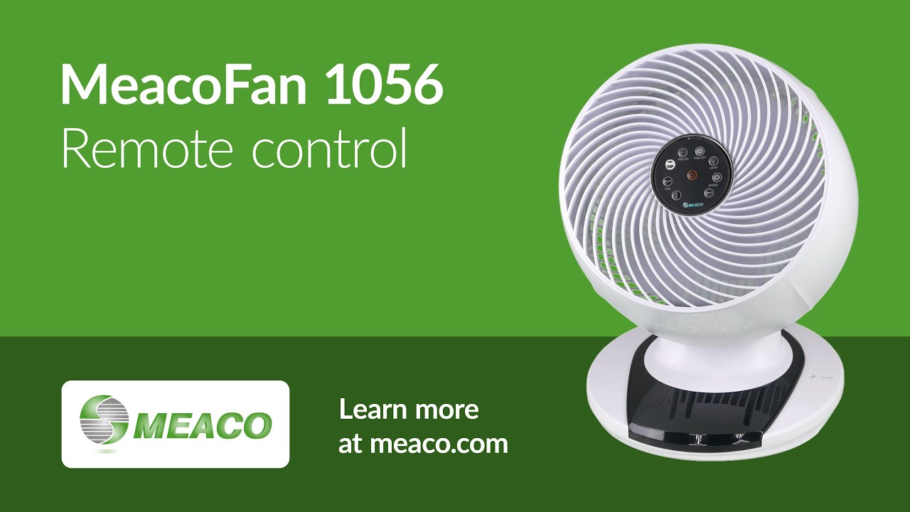 How to use the remote control for your MeacoFan 1056 Air Circulator ...