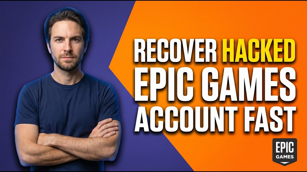 How To Recover Hacked Epic Games Account (Fast Recovery Guide) - YouTube