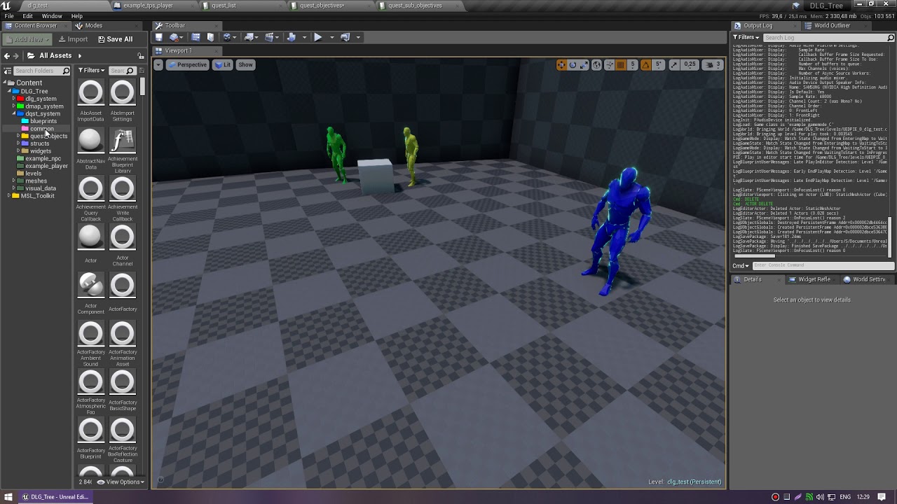 Dialogue Tree V3 - Tutorial part 2, quest system. - YouTube