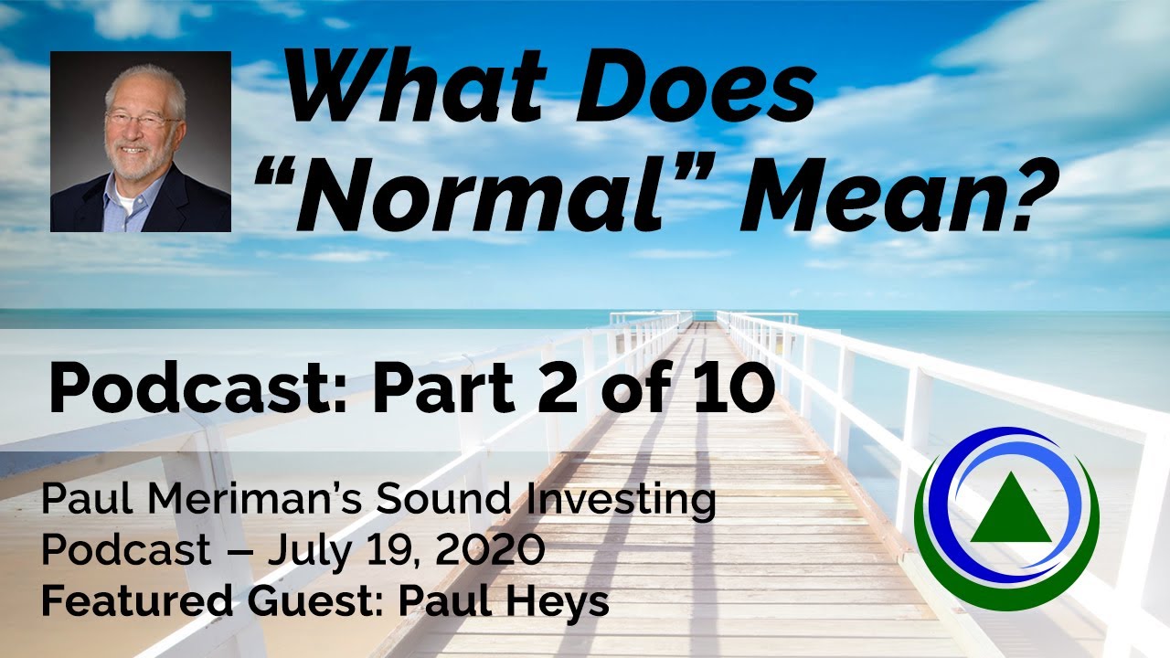 Merriman Podcast Part 2 - What is Normal? - YouTube