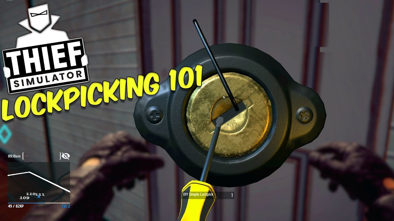 Thief Simulator Gameplay - Lockpicking 101 | EP 2 - YouTube