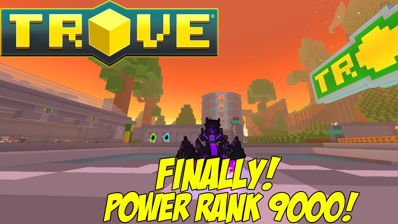 Trove: TESTING OUT THE NEW GEMMING SYSTEM! POWER RANK 9000!! WOO! - YouTube