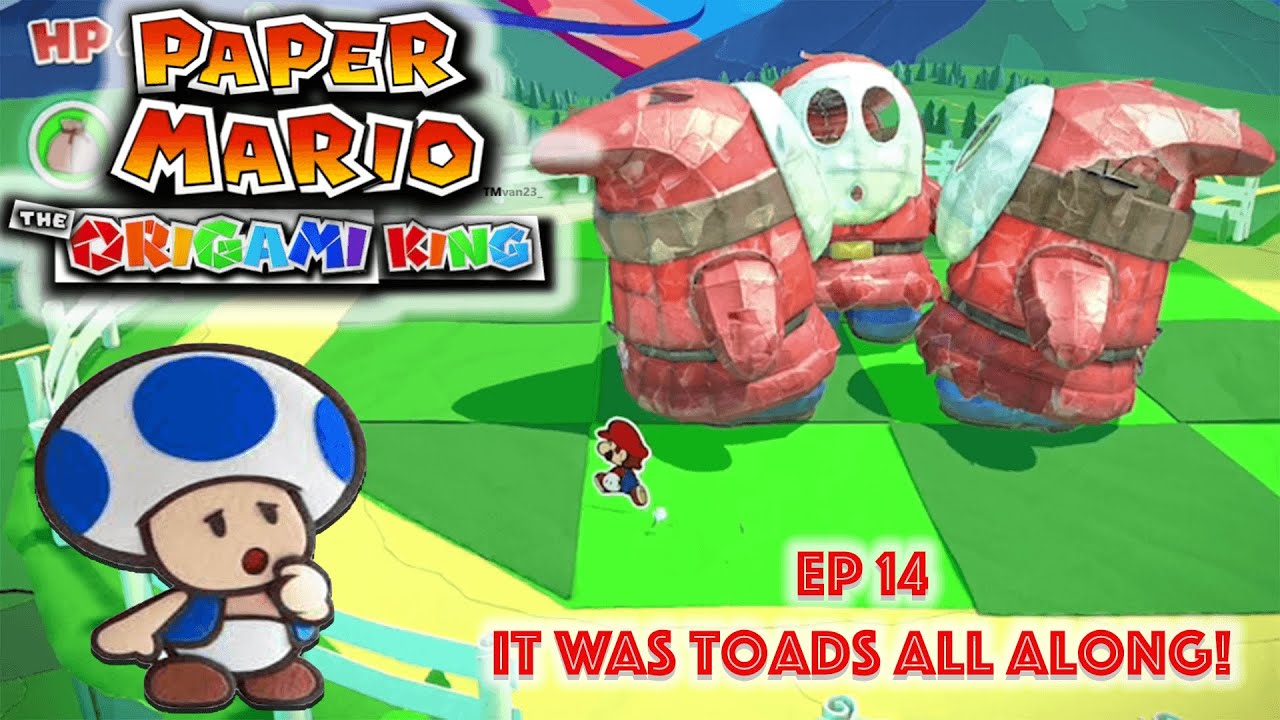 Paper Mario The Origami King EP 14 - It Was Toads All Along! - YouTube