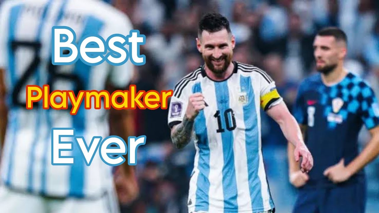 Messi is now "The best playmaker in the history of football". - YouTube