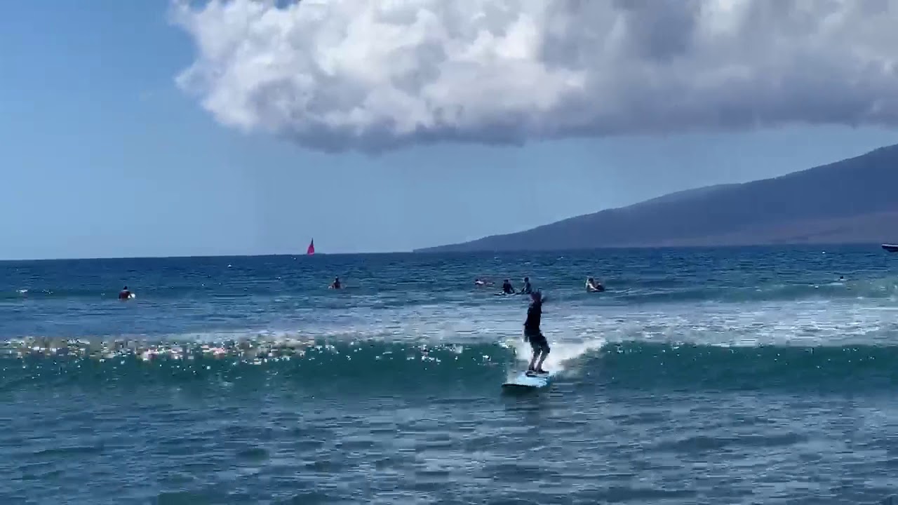 My First Time Surfing - YouTube