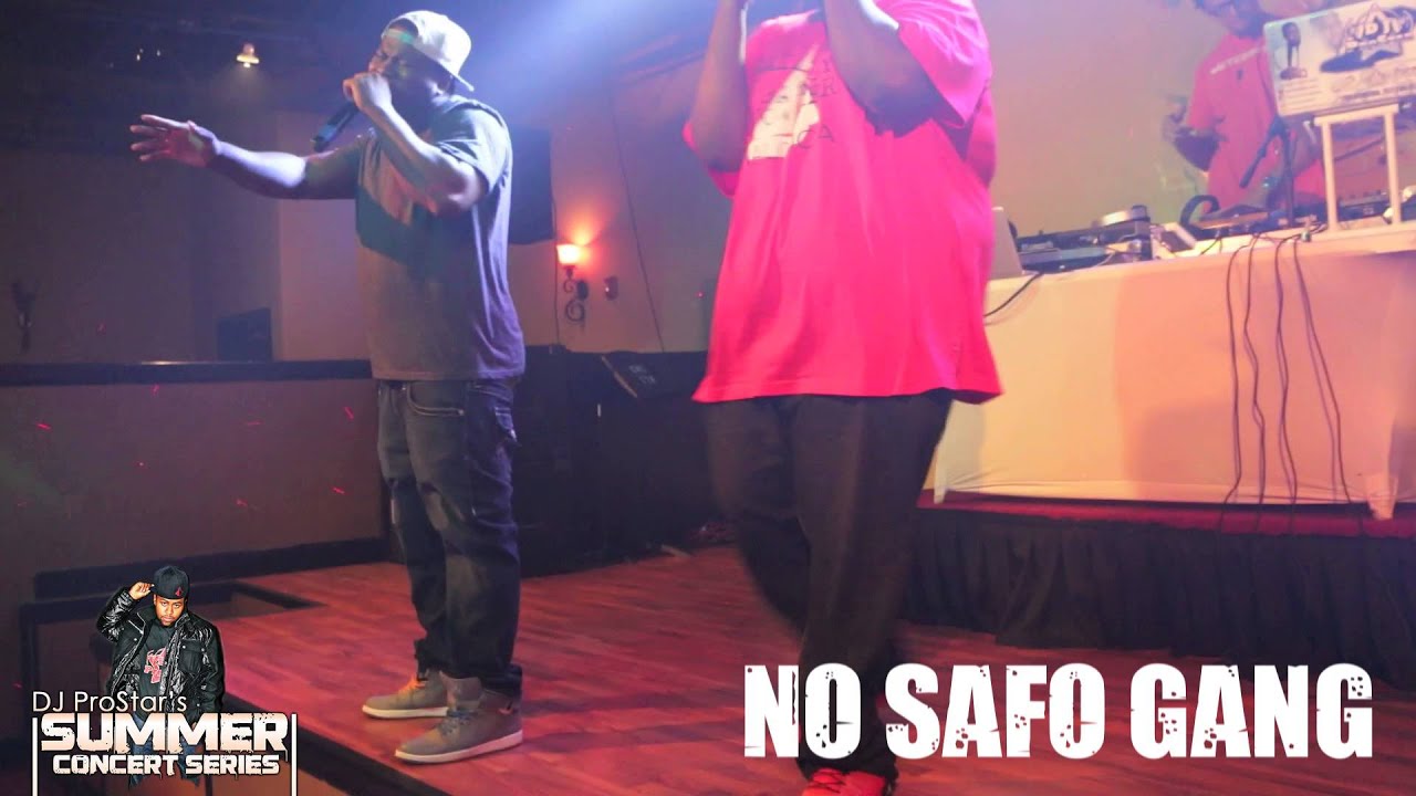 No SAFO Gang at DJ ProStar Summer Concert Series - YouTube