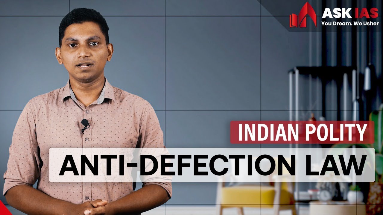 Anti Defection Law | 52nd Constitutional Amendment Act | Maharashtra ...