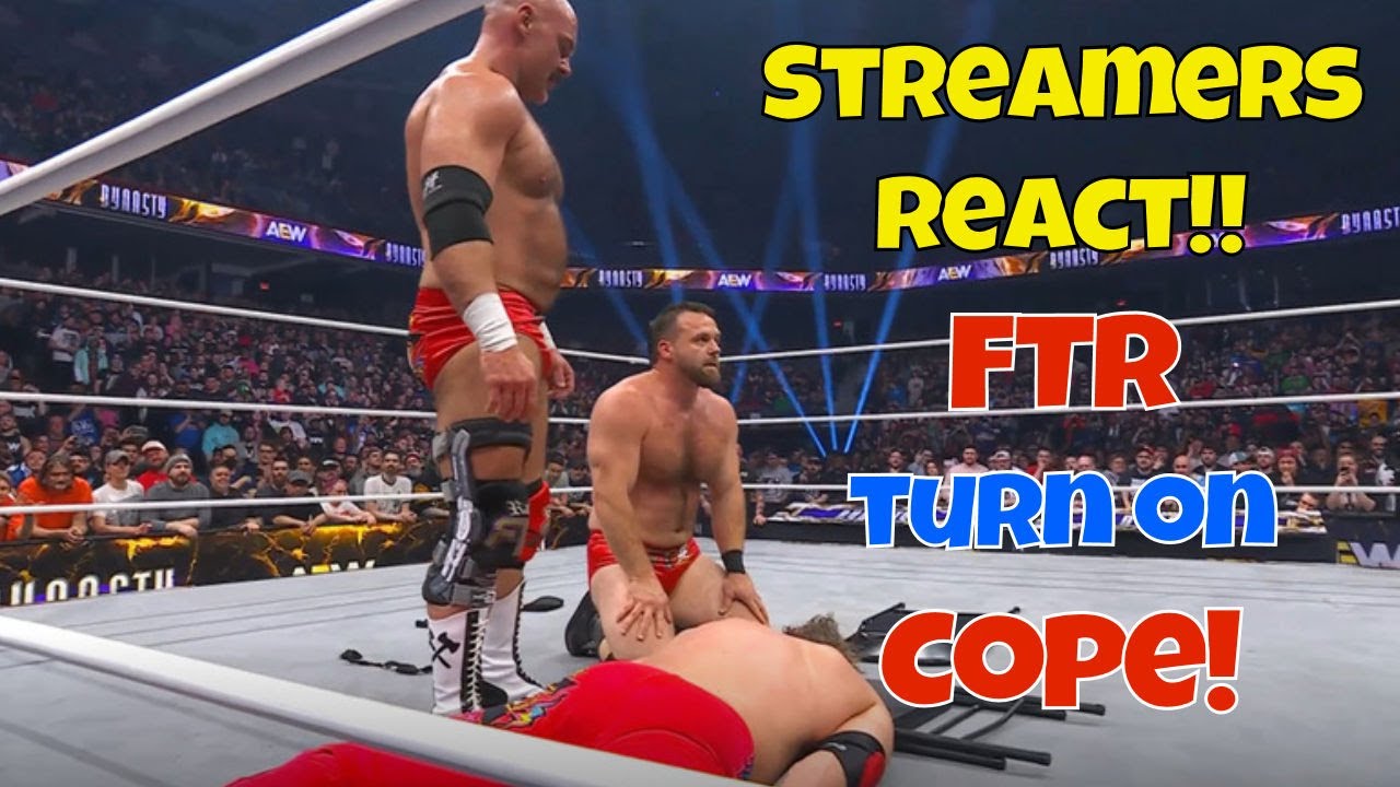 Streamers React! FTR turn on Adam Copeland! #aew #edge #adamcopeland ...