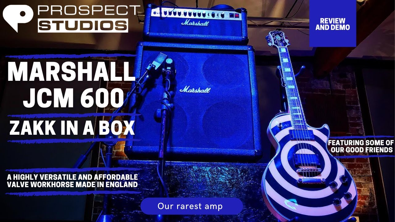 Marshall JCM 600 - Review and Demo - YouTube