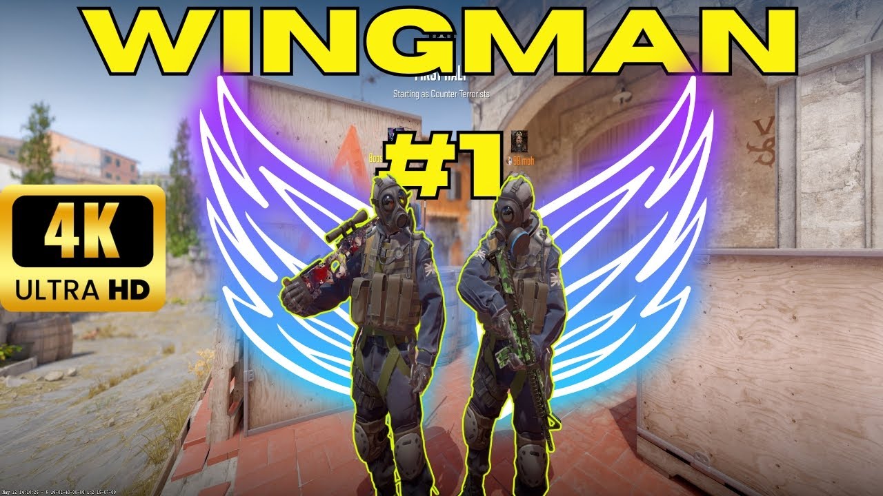 CS2 Wingman Inferno Gameplay Intense 2v2 Action! 4k Gaming - YouTube