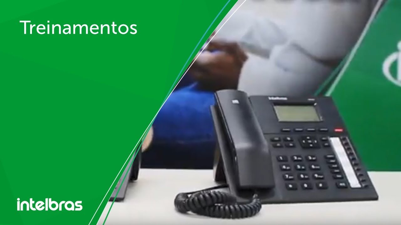 Telefone IP Intelbras: Configuração de conta SIP - YouTube