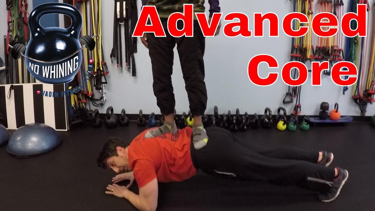Advanced Core Workout. No Sit Ups Exercise Complex #10 - YouTube