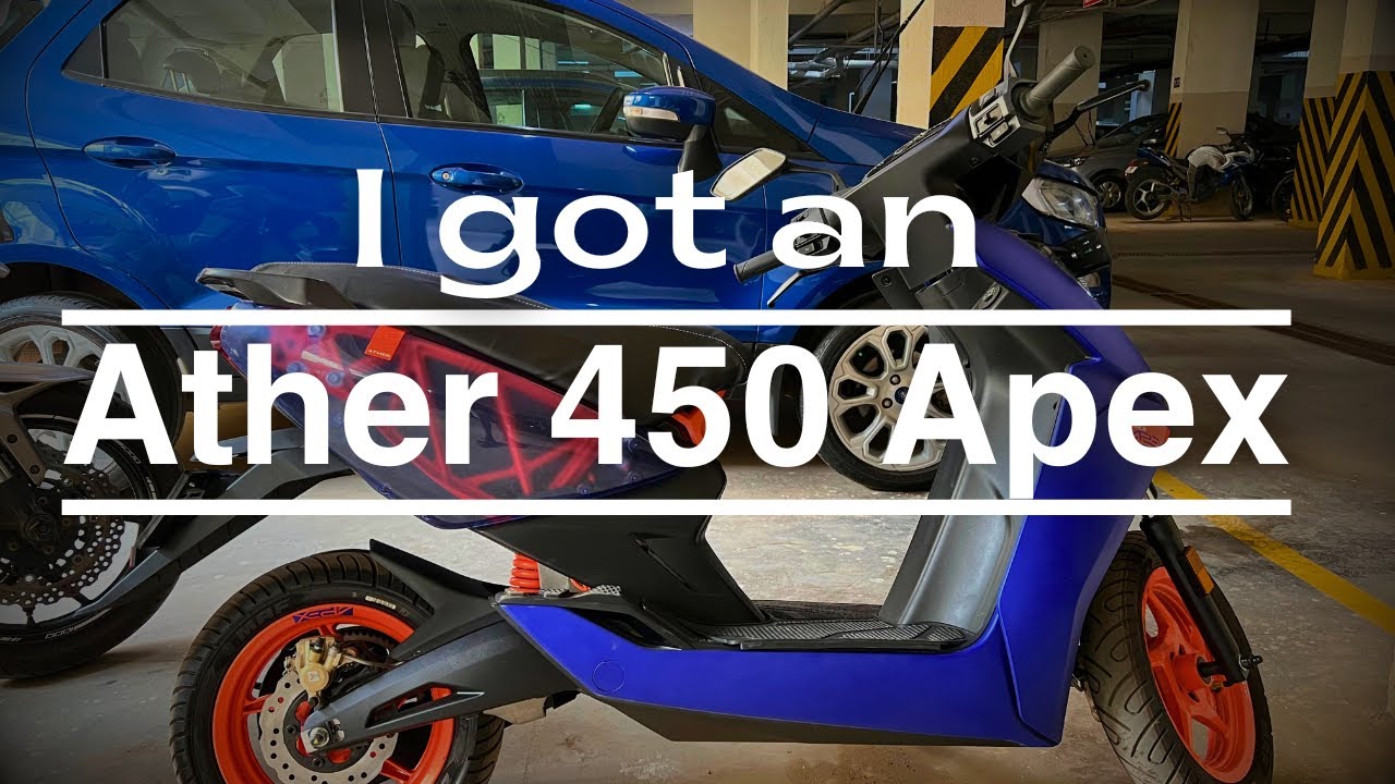 I got an Ather 450 Apex! - YouTube