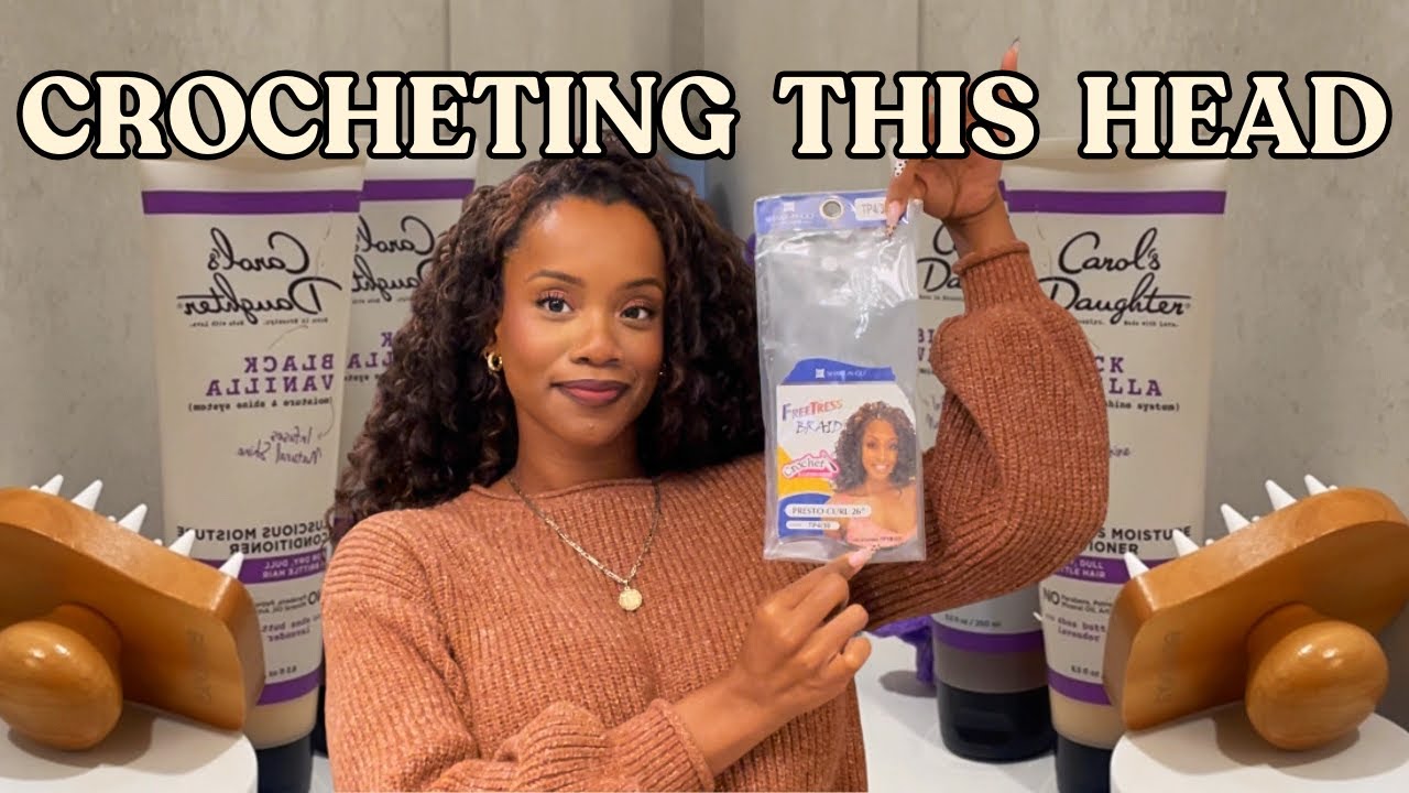 Weekend Hair Vlog | Washing & Crocheting My Type 4 Hair | Ohshells ...