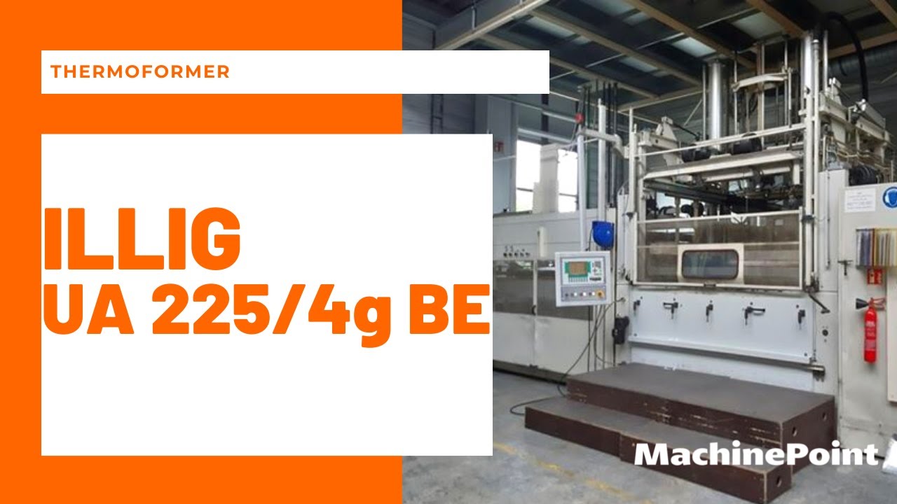 ILLIG UA 225 / 4g BE Thermoformer | ILLIG Machines - YouTube