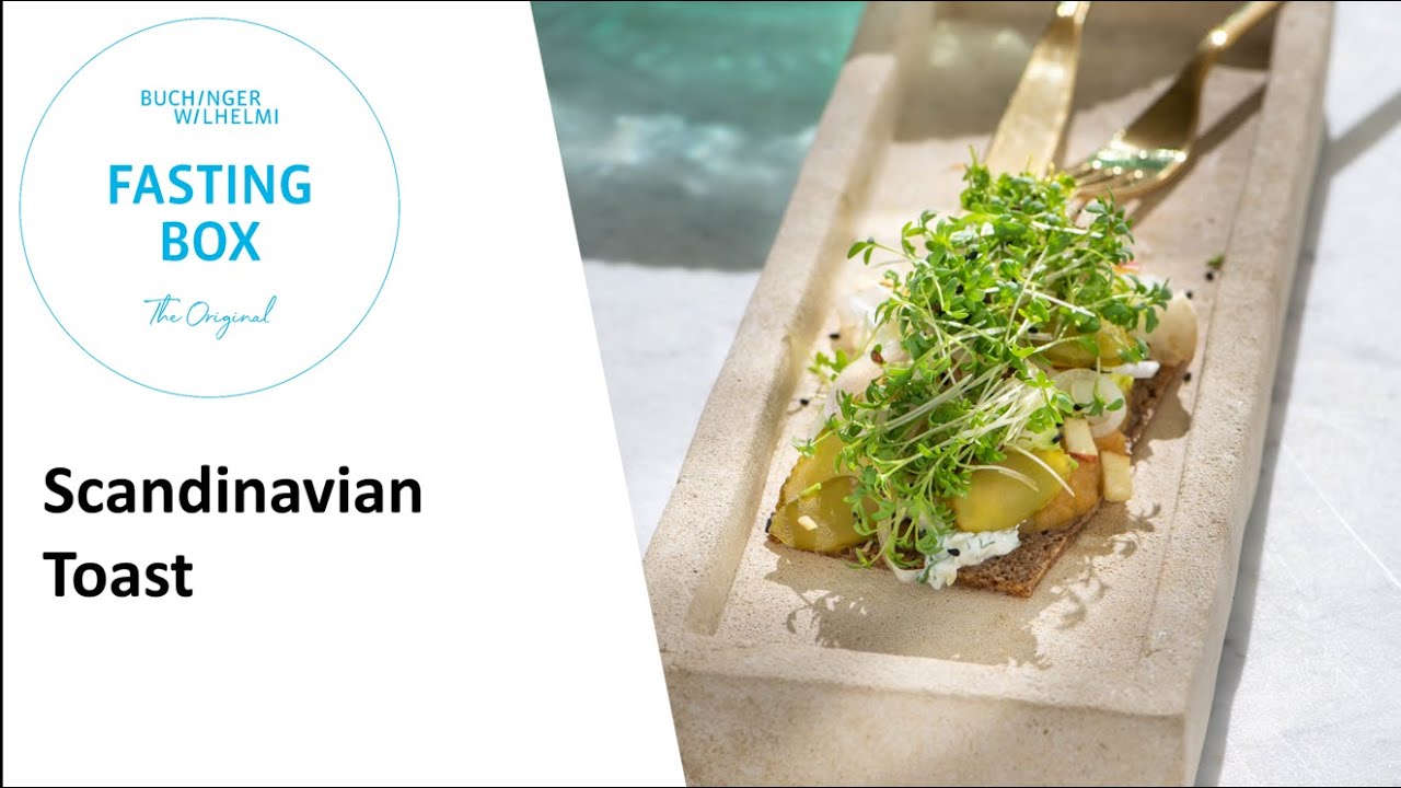 Scandinavian toast | Healthy Nutrition at Buchinger Wilhelmi - YouTube