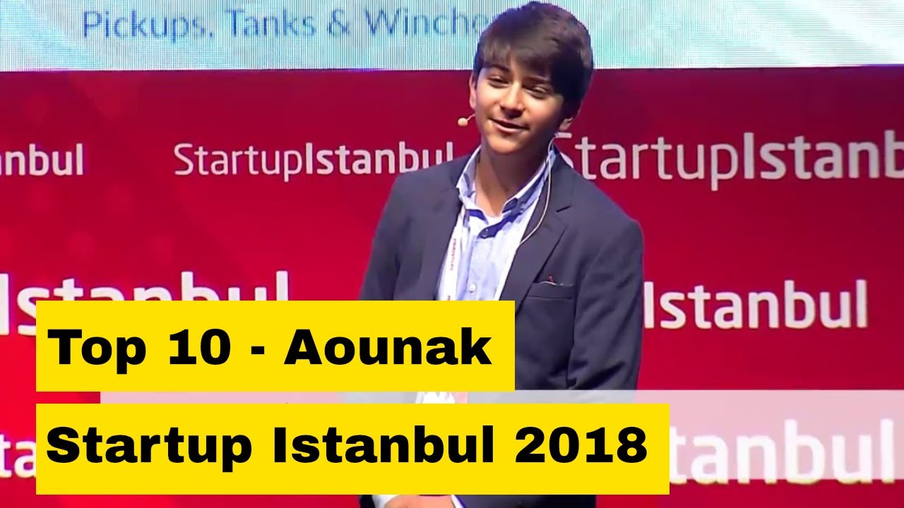 Aounak - Startup Istanbul Finals 2018 - YouTube