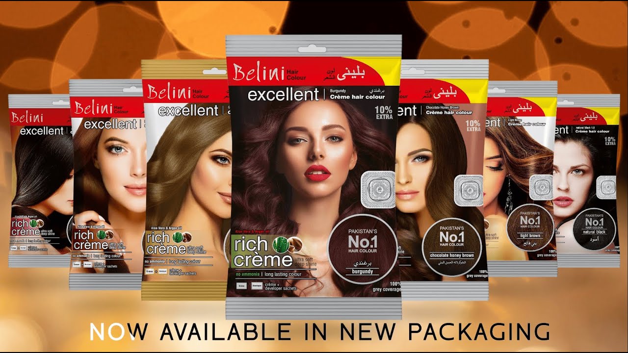 Belini Hair Color Now Available in New Packaging - YouTube
