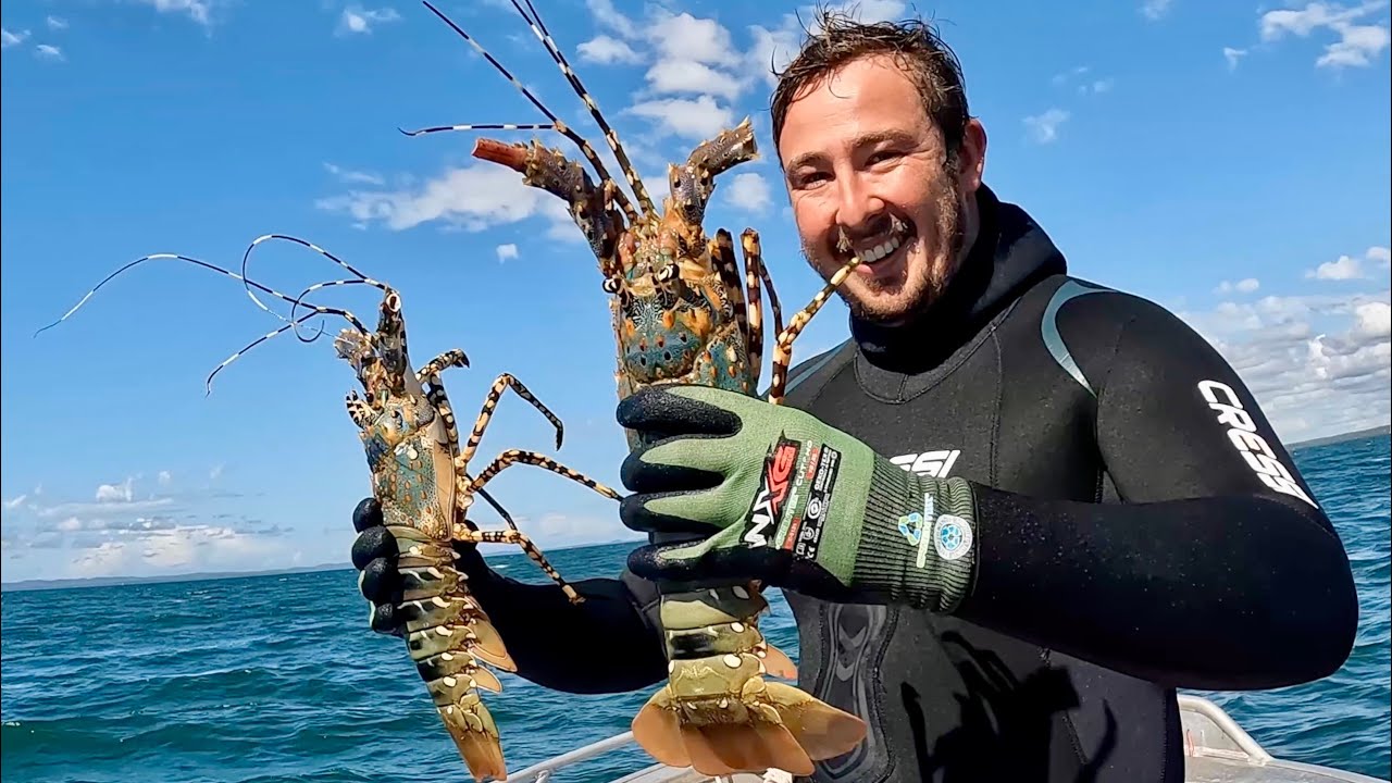 Coastal Foraging For Crayfish | Catch & Cook - YouTube