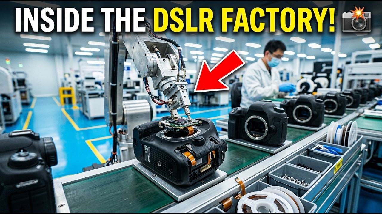 Inside Canon Factory – DSLR Camera Manufacturing Process - YouTube