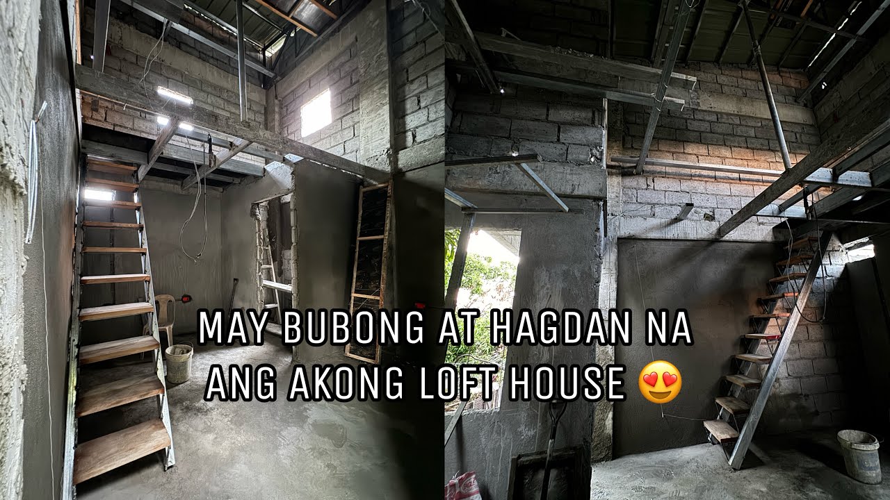 MAY BUBONG AT HAGDAN NA ANG AKING LOFT HOUSE | Sydney De Taza - YouTube